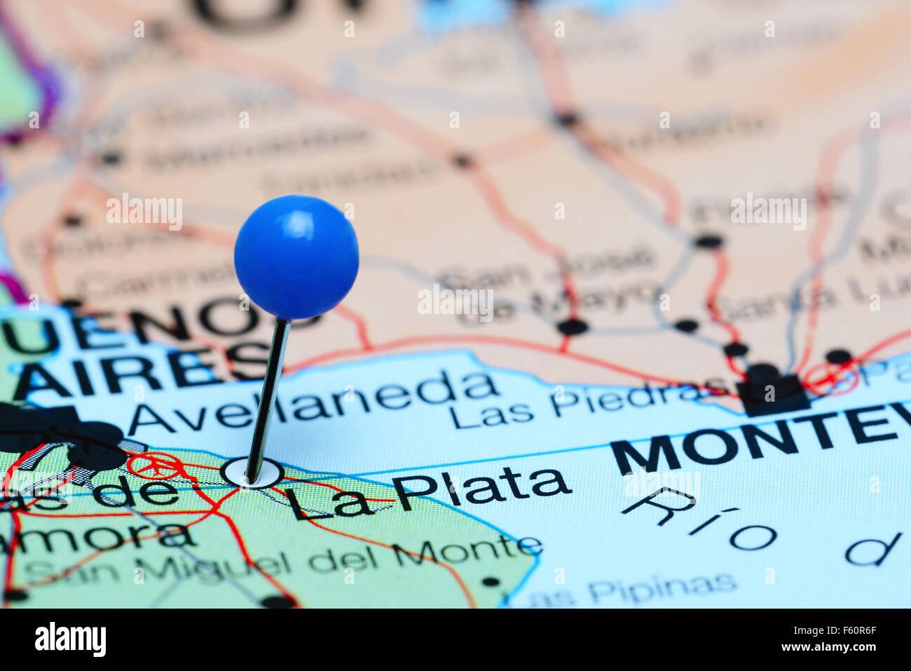 Map of la plata hi-res stock photography and images - Alamy