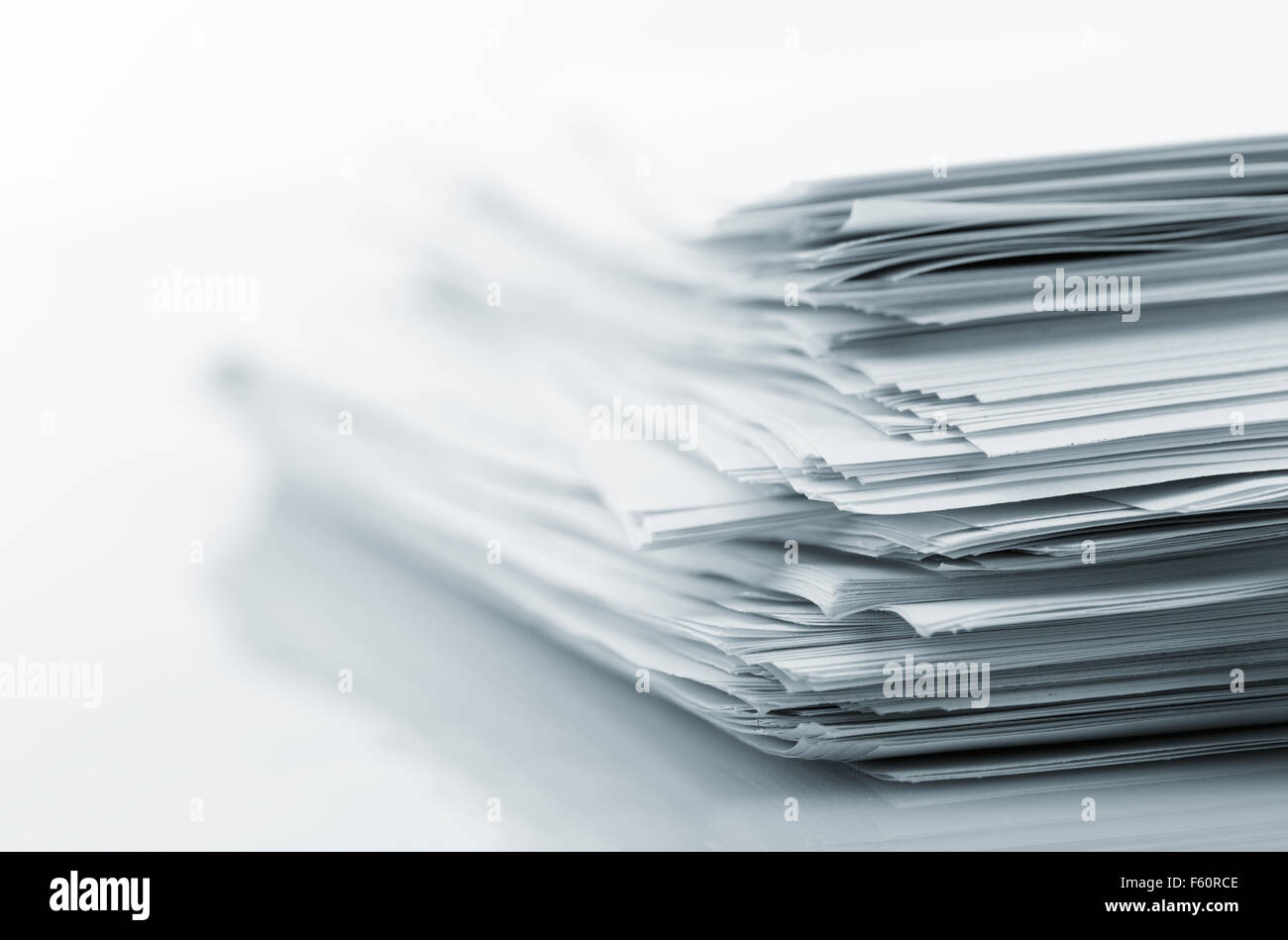 Tall stack of papers hi-res stock photography and images - Alamy