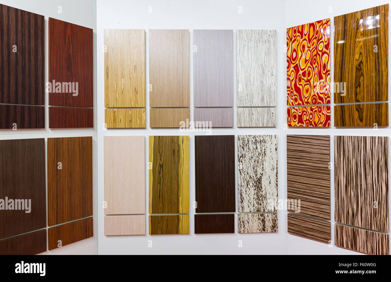 Set of different wooden doors closeup Stock Photo - Alamy