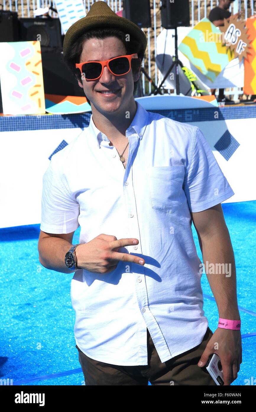 Empty Pool Party at Downey Pool Featuring: David Henry Where: Los ...