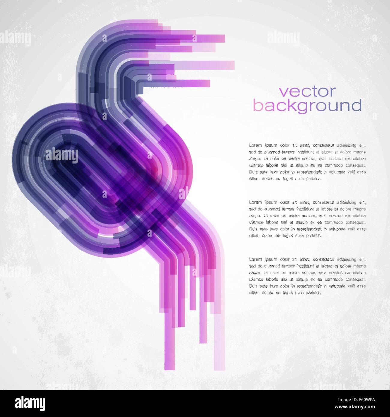 Techno Vector Curves Tapes Abstract Background Stock Vector Image & Art ...