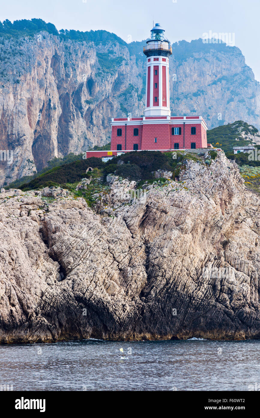 Capri island lighthouse hi-res stock photography and images - Alamy