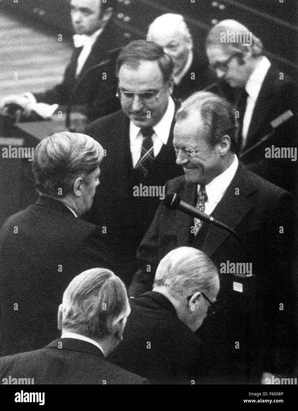 FILE - A file picture dated 15 December 1976 shows SPD party leader ...