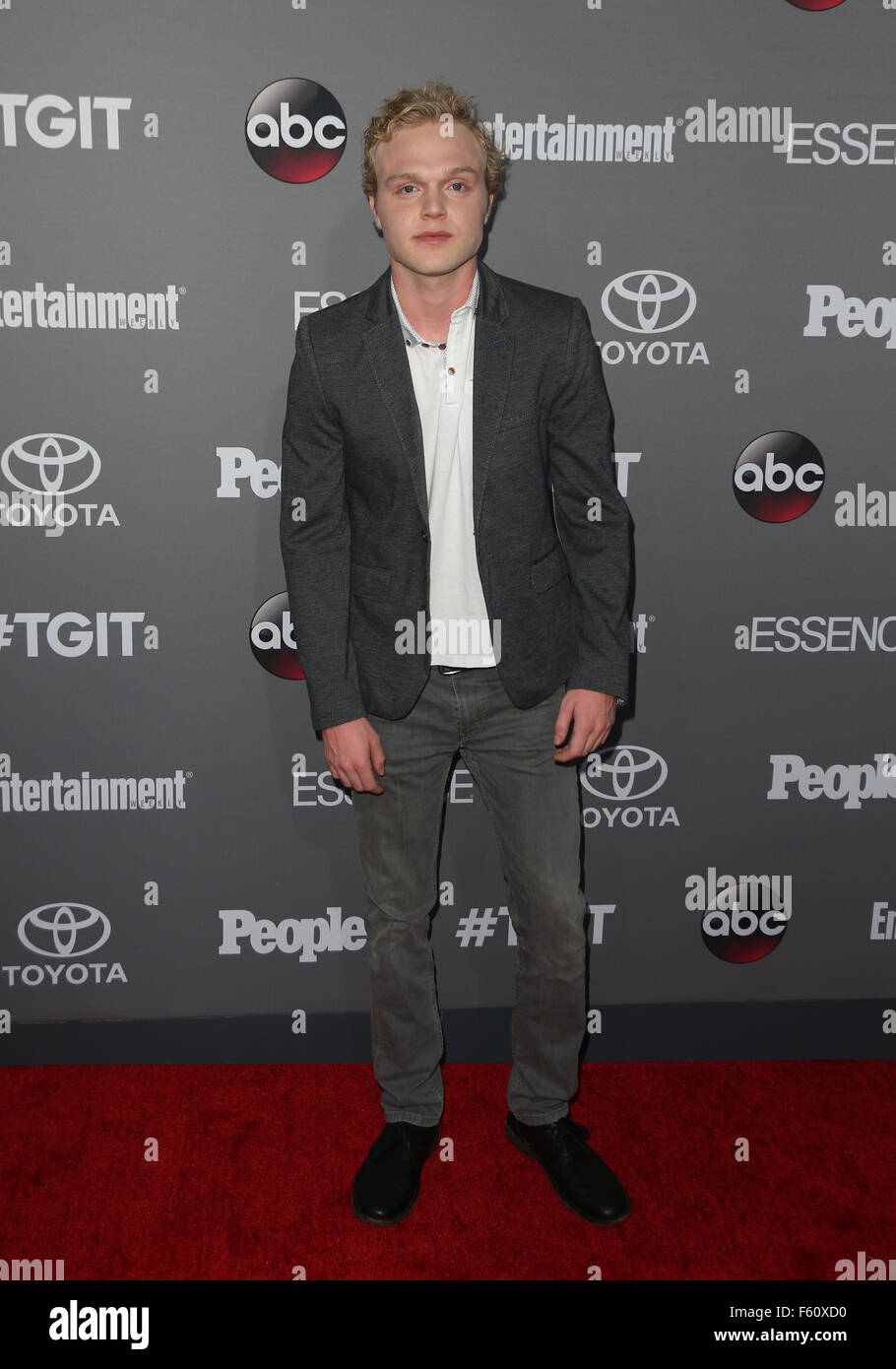ABC's TGIT premiere event - Arrivals Featuring: Joe Adler Where: Los ...