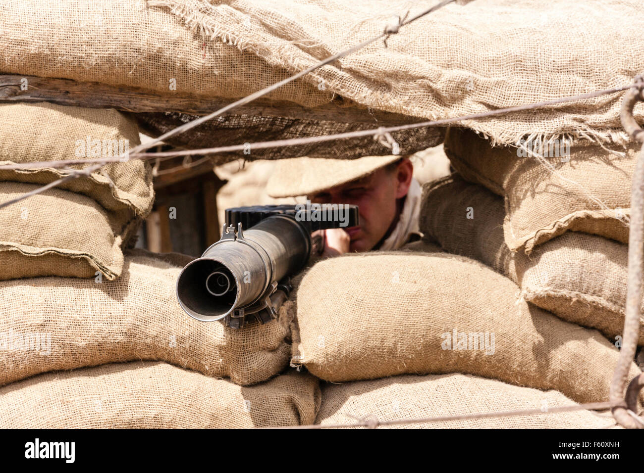 Lewis machine gun hi-res stock photography and images - Alamy