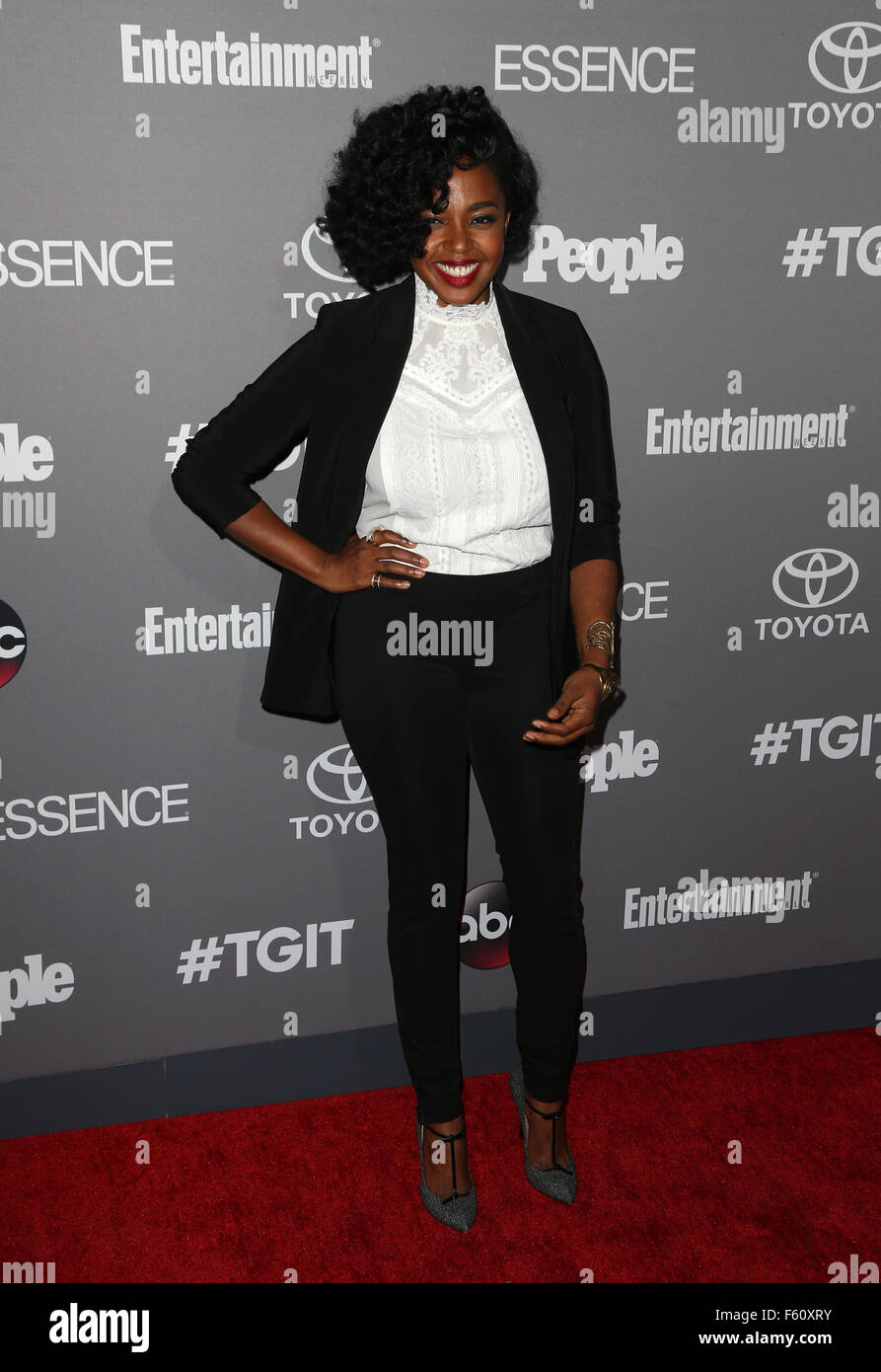 ABC's TGIT premiere event - Arrivals Featuring: Jerrika Hinton Where ...