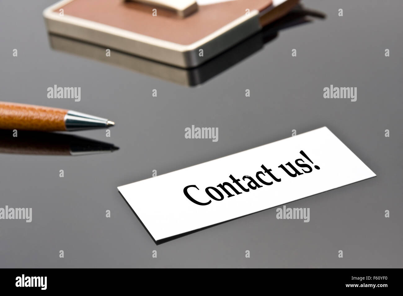 Professional contact idea hi-res stock photography and images - Alamy