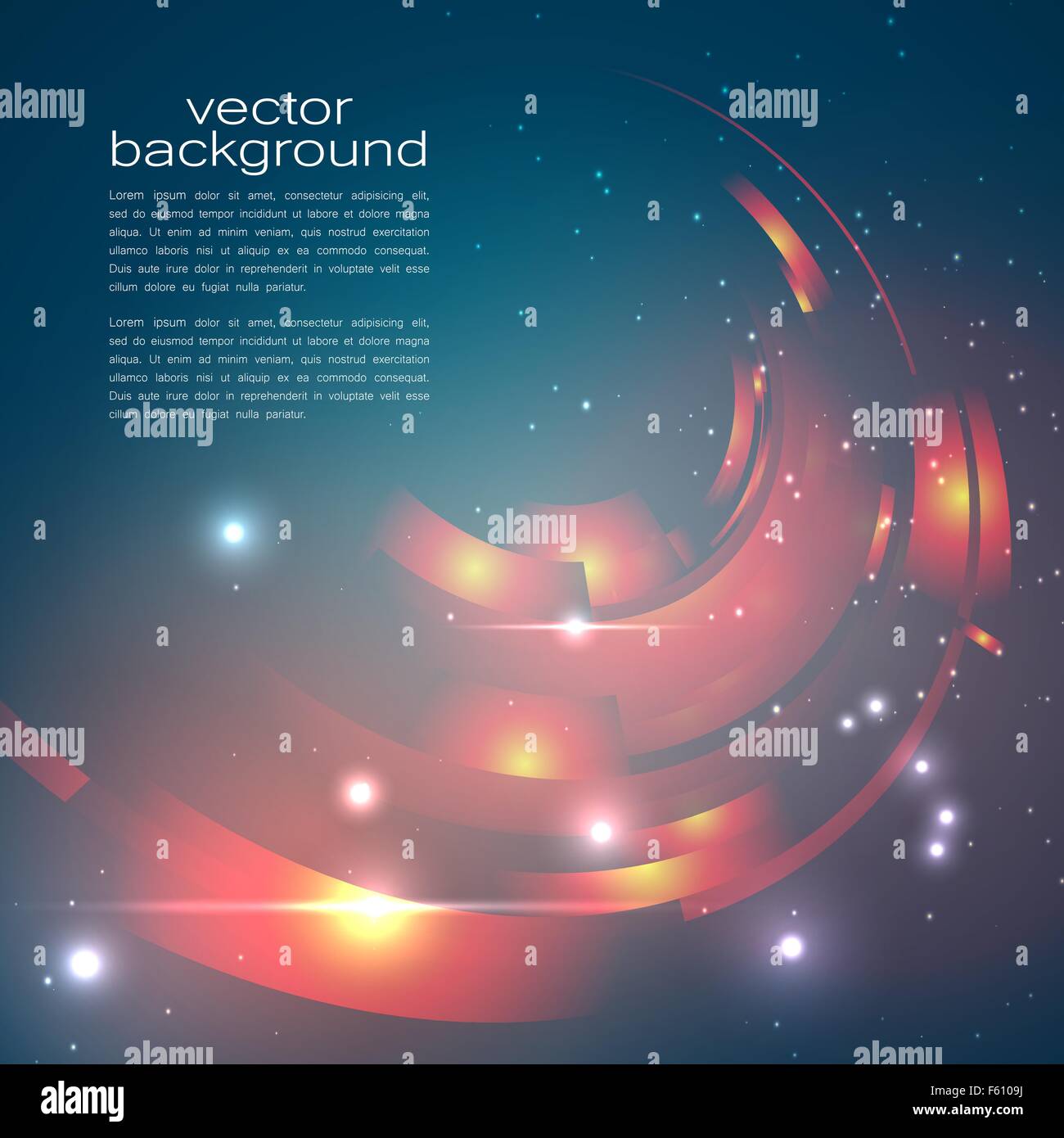 Techno Vector Curves Tapes Abstract Background Stock Vector Image & Art ...