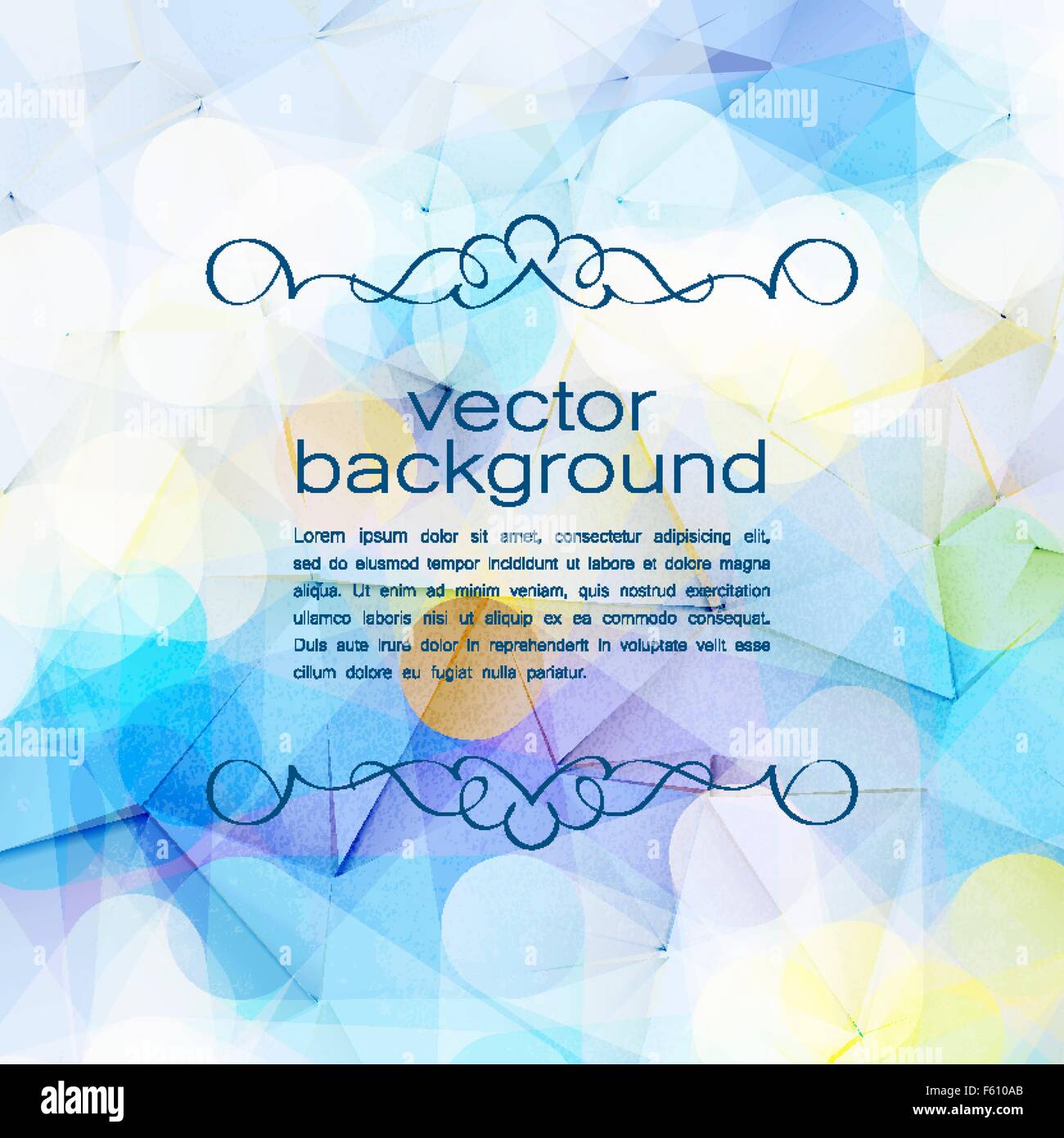Polygonal Vector Background. Vintage Paper Texture Stock Vector Image ...