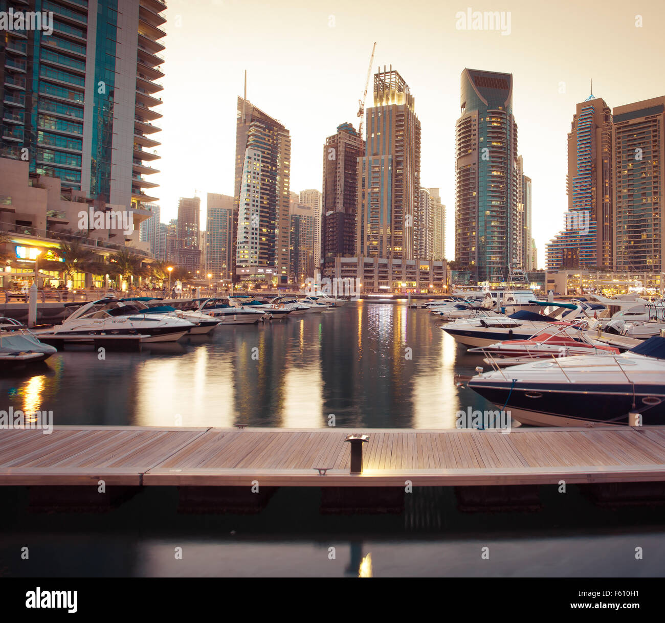 Modern city Dubai Stock Photo - Alamy