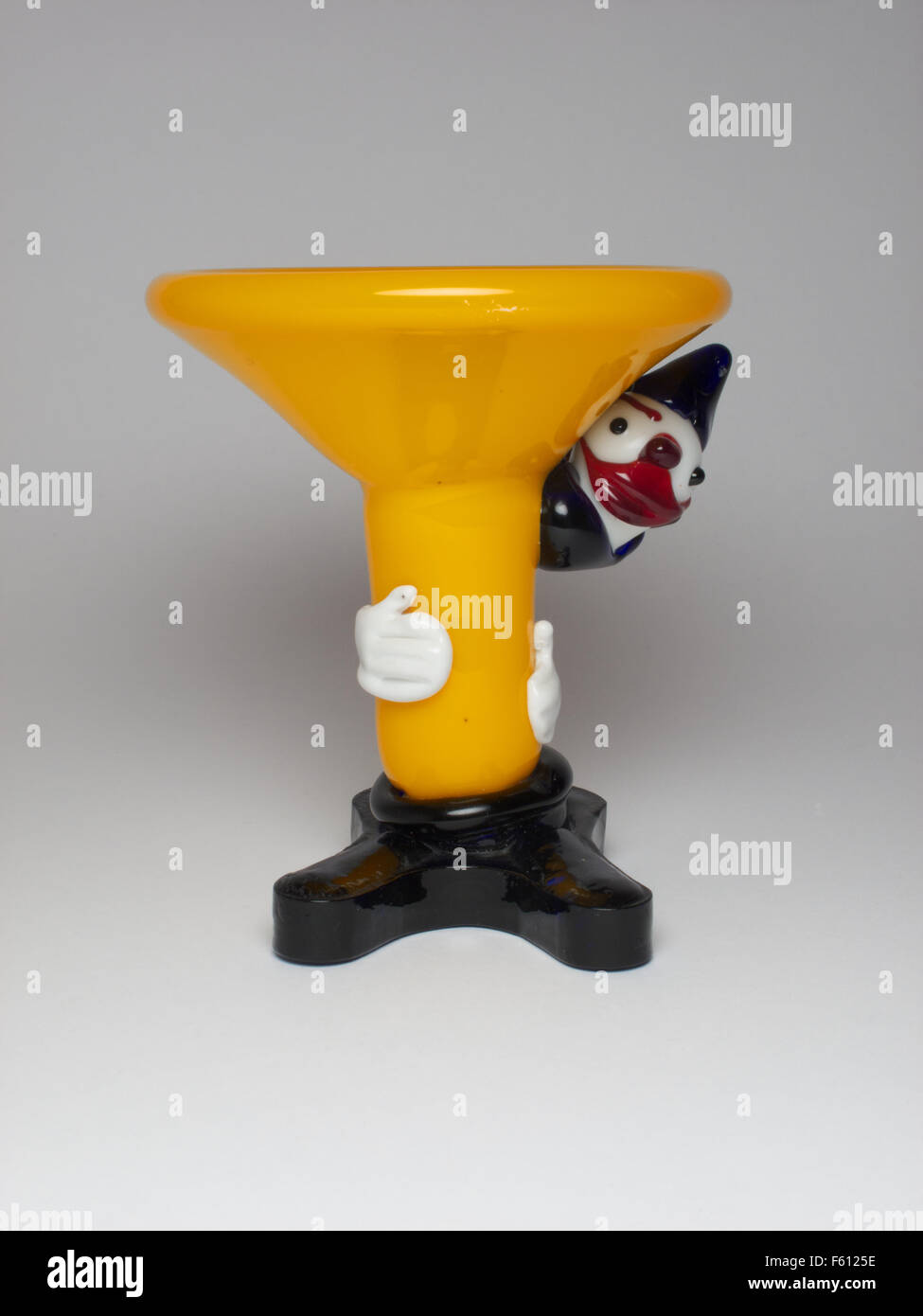 Tango glass clown stand Stock Photo - Alamy