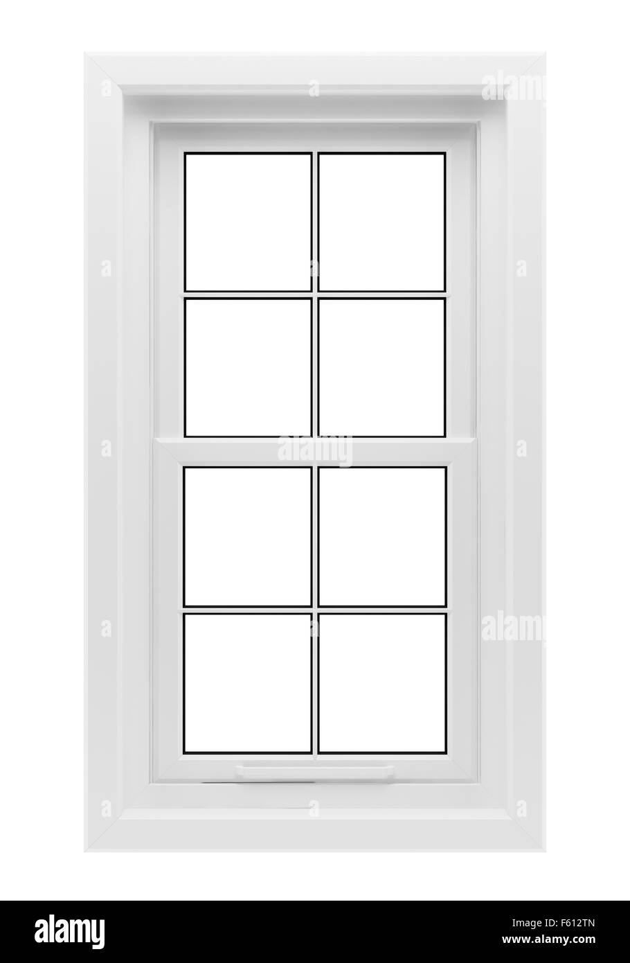 window isolated on white background Stock Photo - Alamy