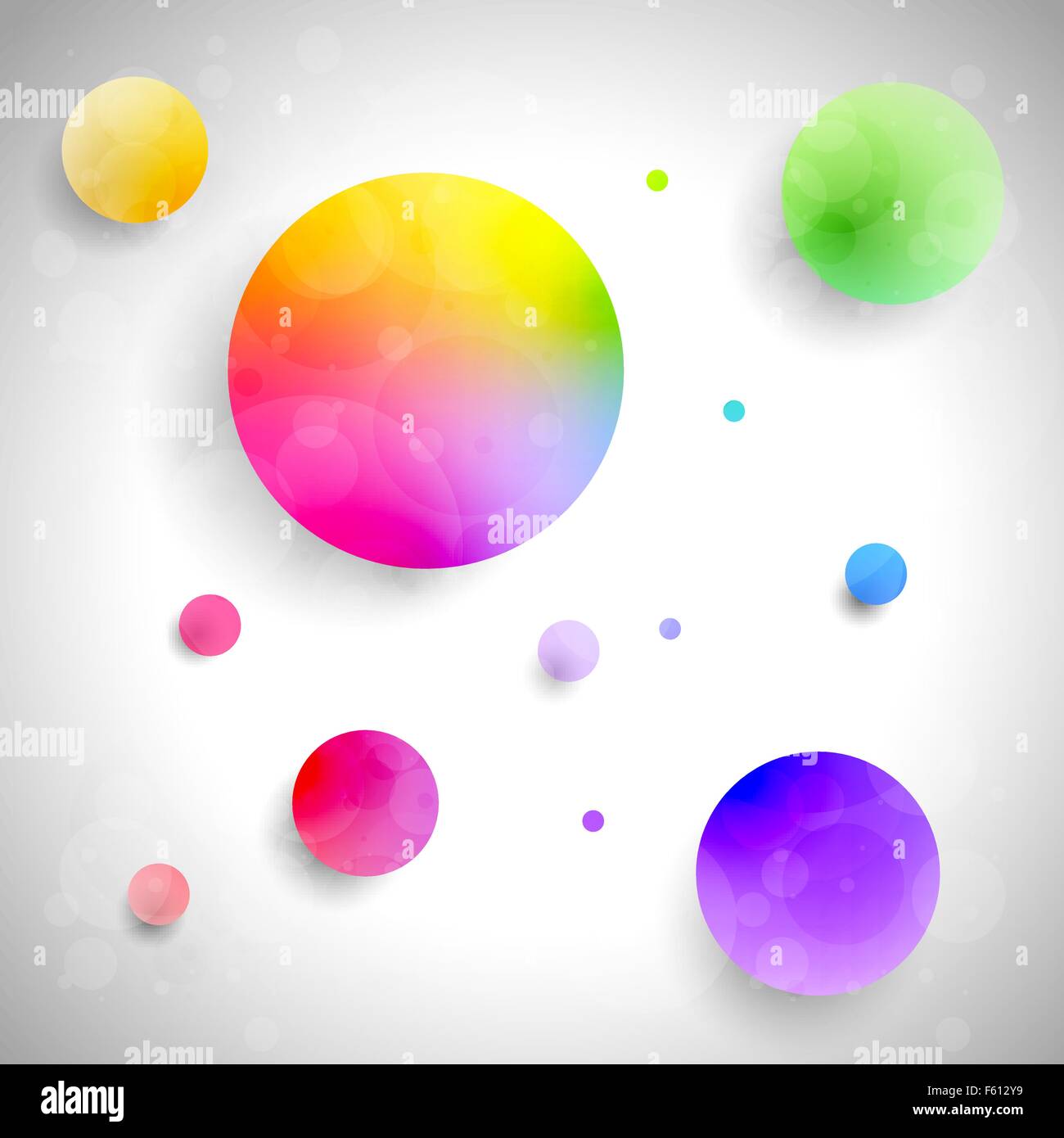Vector set of colored balls Stock Vector Image & Art - Alamy