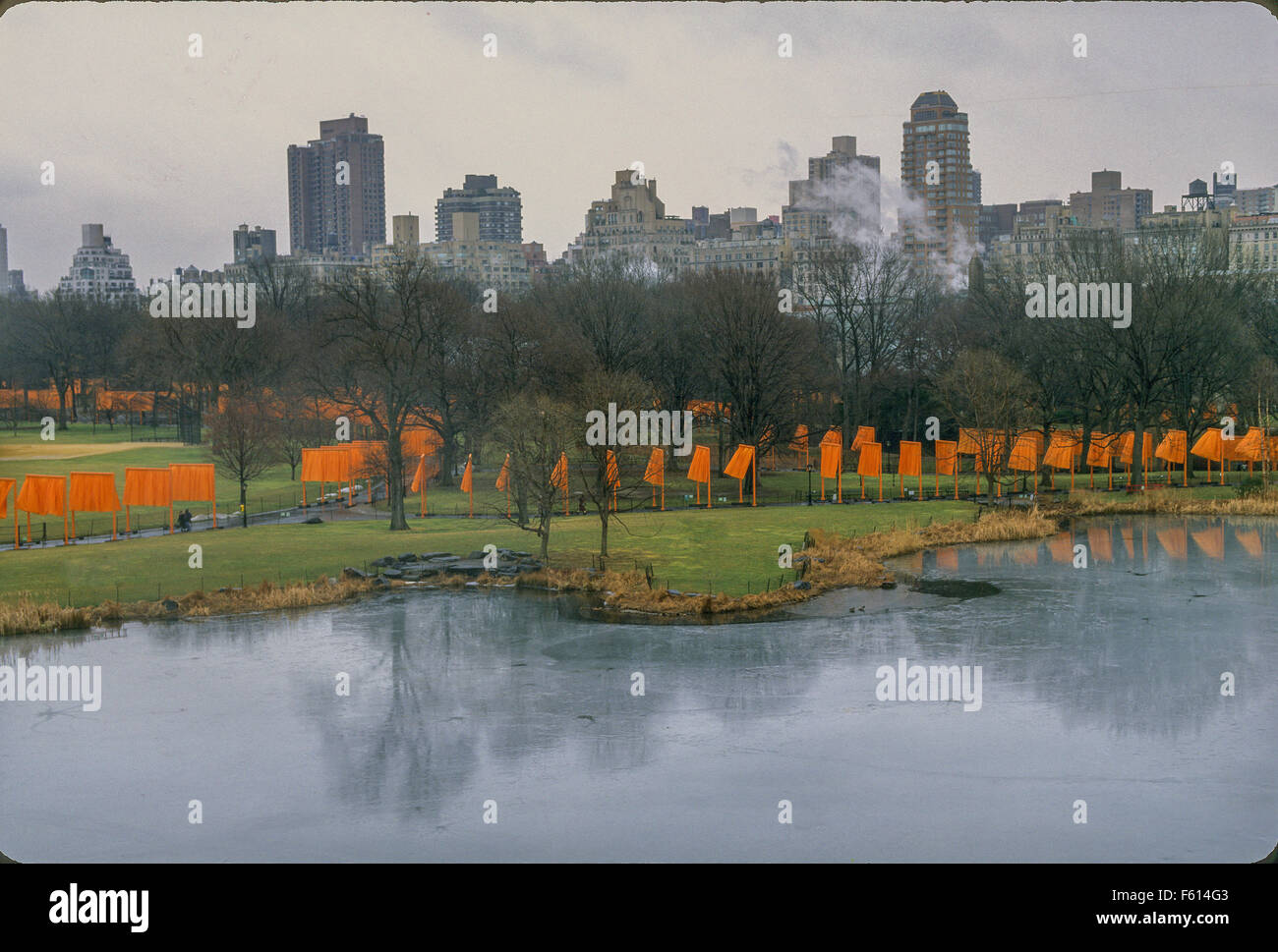The Gates, Central Park, New York, 1979-2005 Stock Photo - Alamy