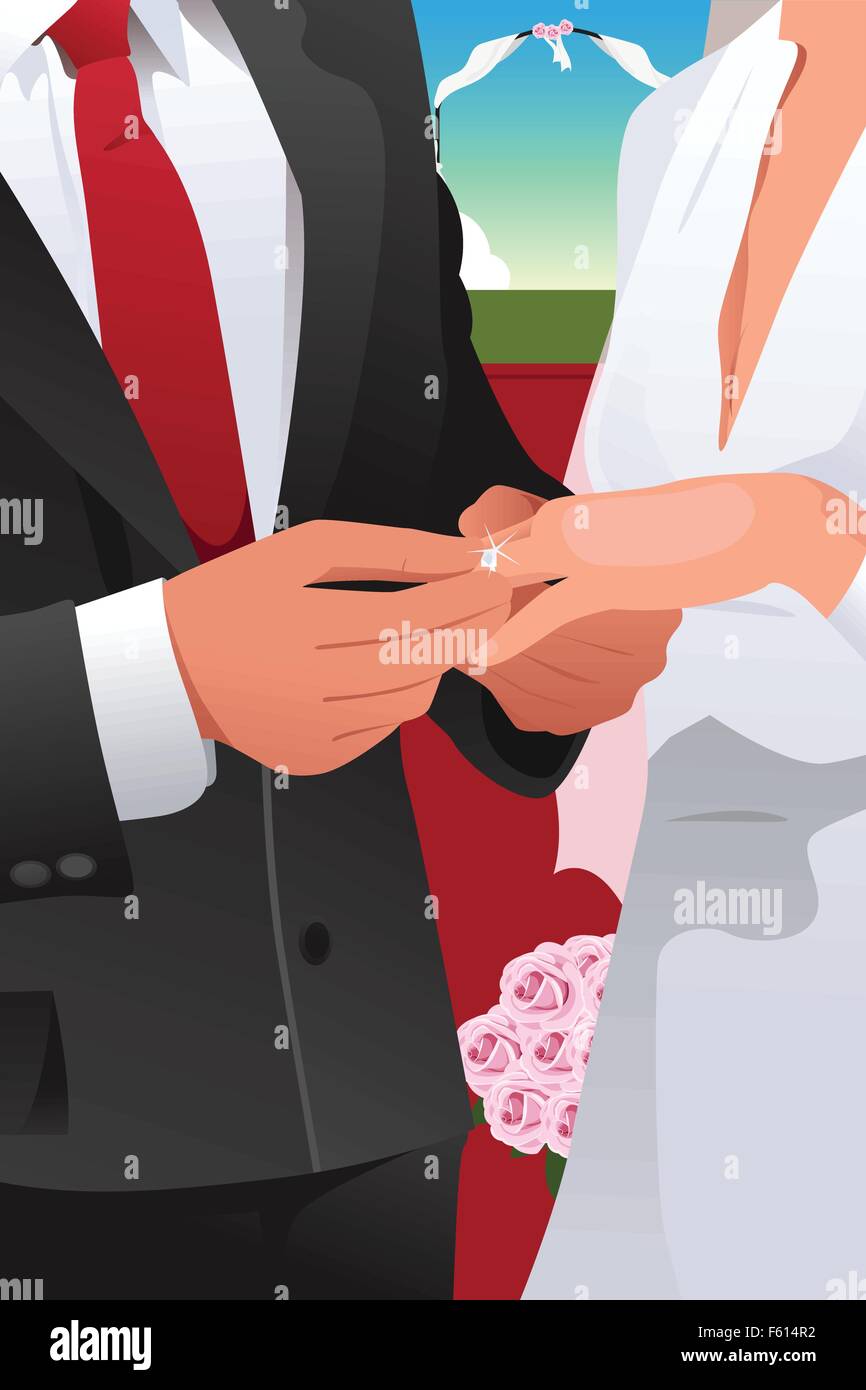 Young man putting on Stock Vector Images - Alamy