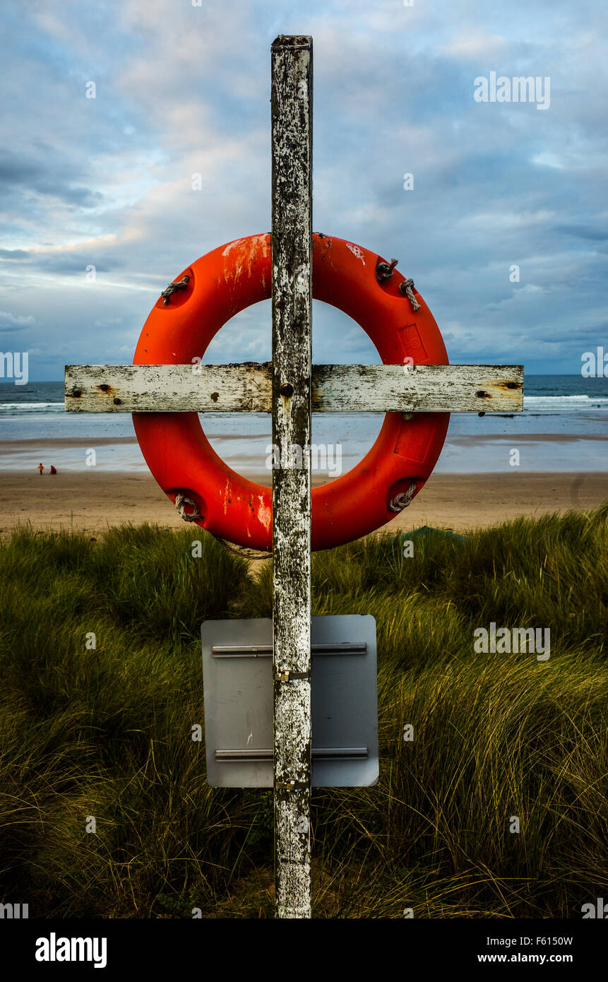 Cross on the sea Stock Photo - Alamy