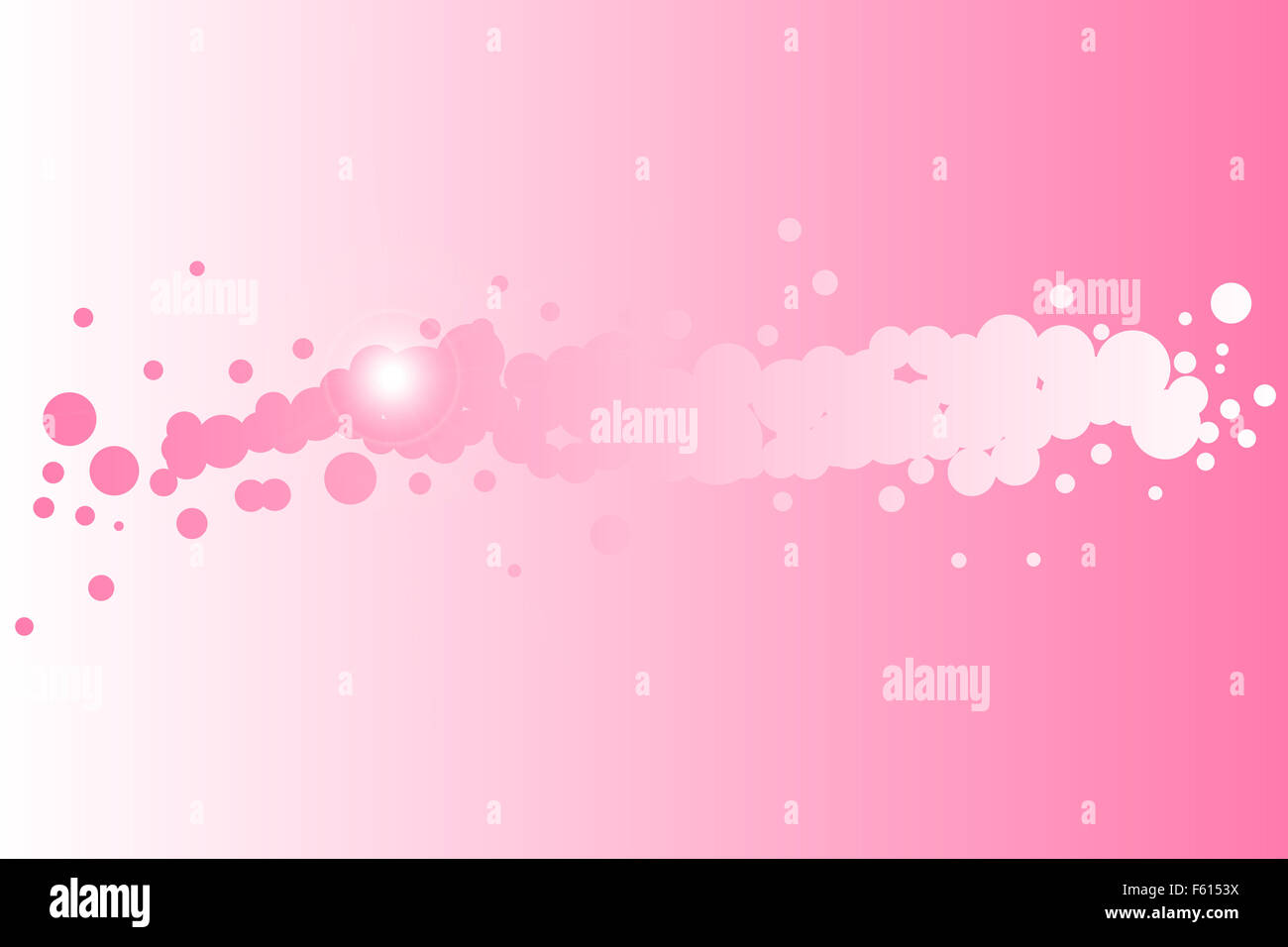 A faded pink abstract background of circles Stock Photo - Alamy