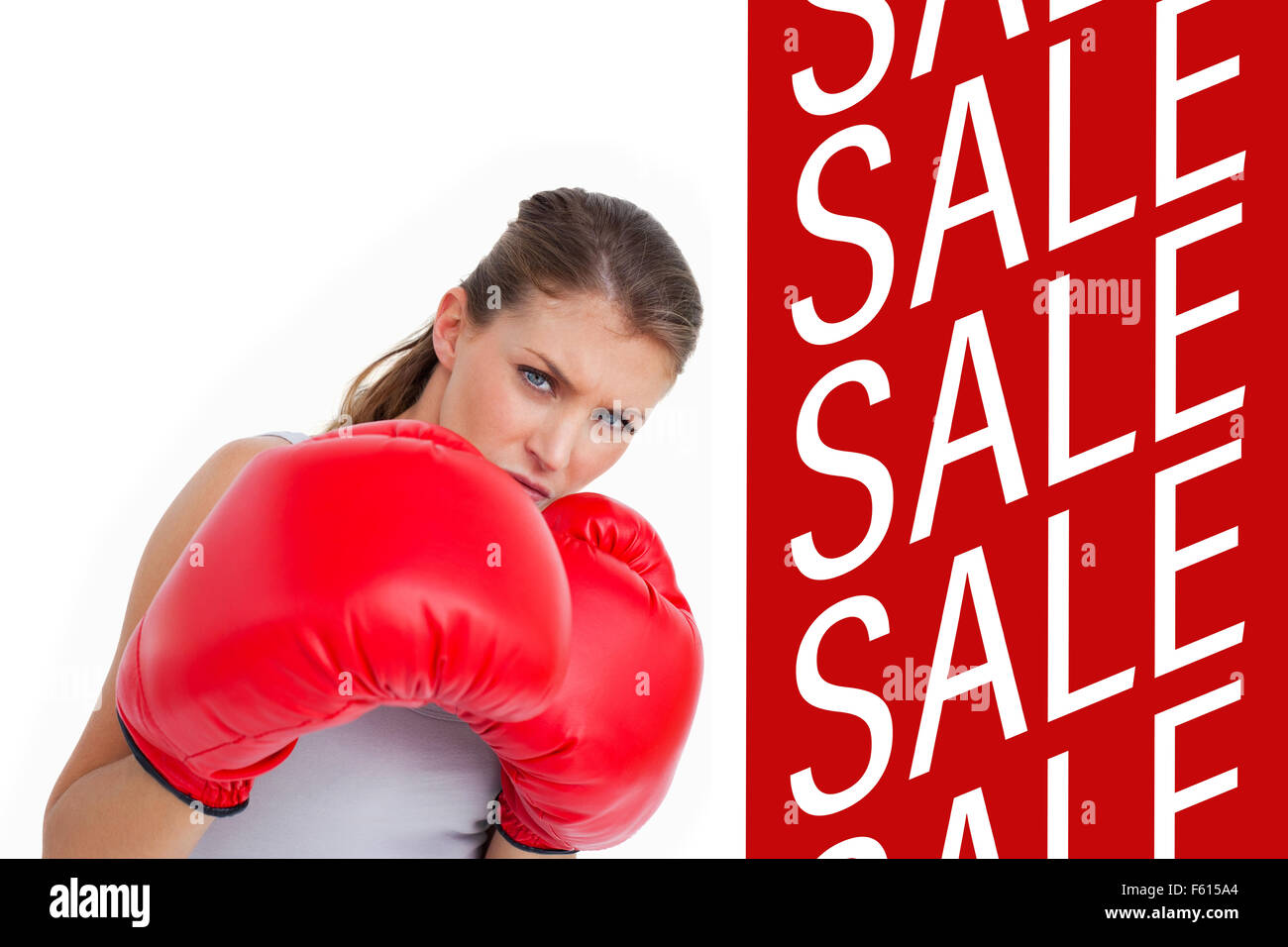 Beautiful woman boxing hi-res stock photography and images - Alamy