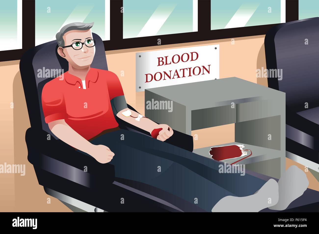 Blood bank vector vectors hi-res stock photography and images - Alamy