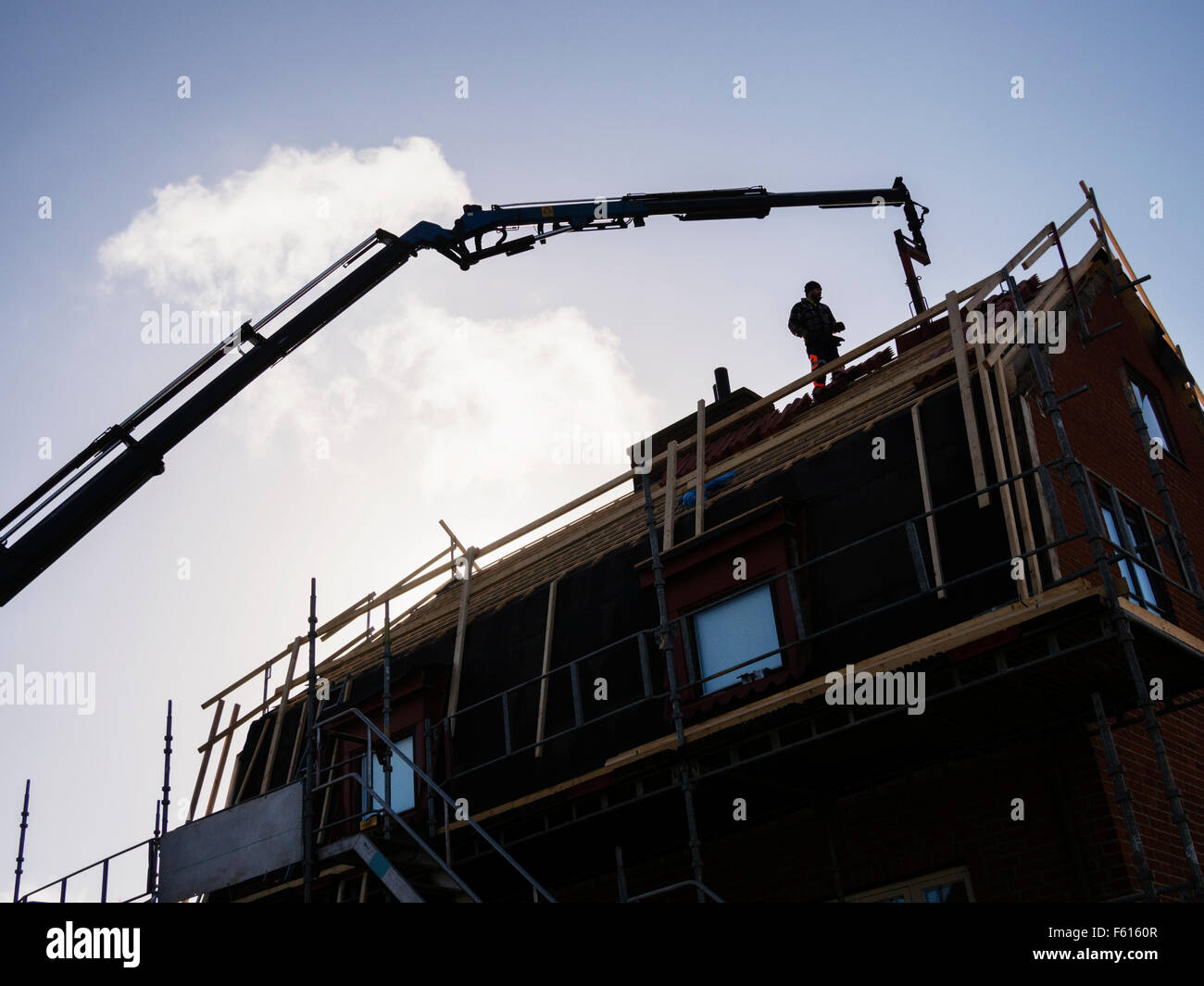 Crane man hi-res stock photography and images - Alamy