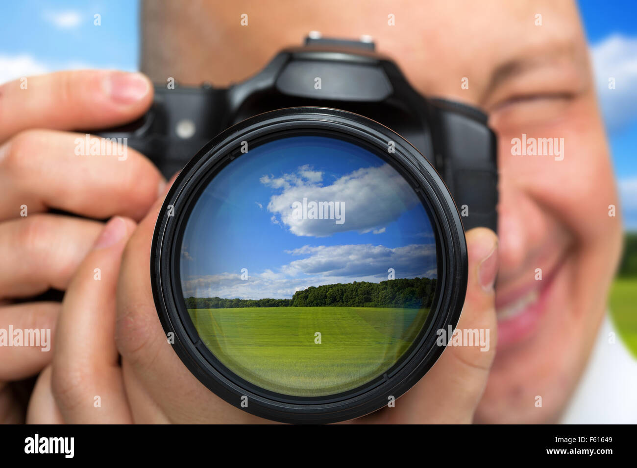 Capturing the landscape hi-res stock photography and images - Alamy