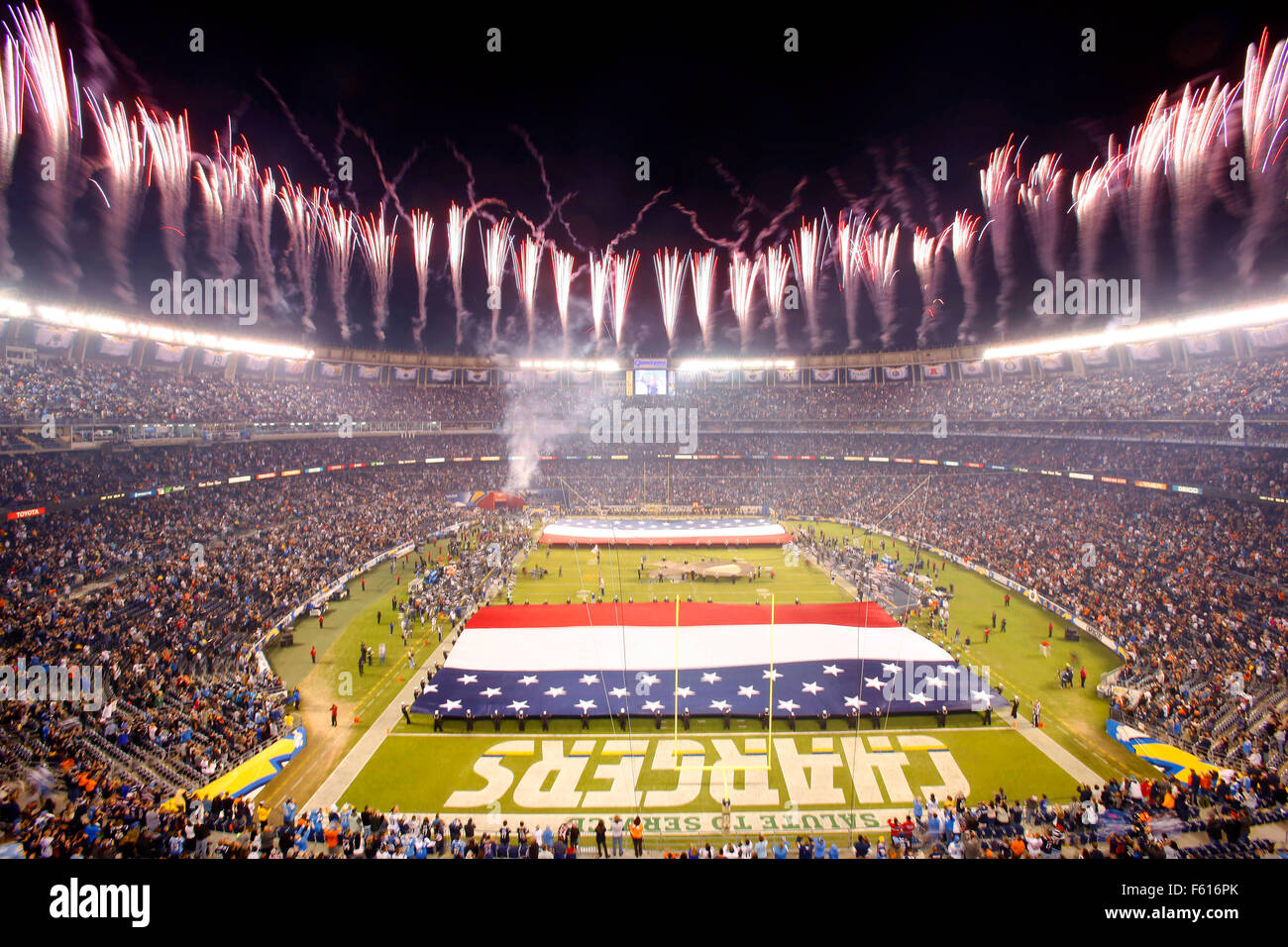 Qualcomm Stadium Night