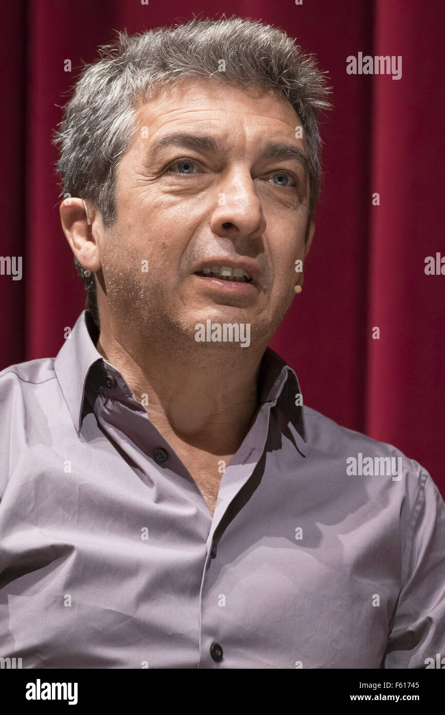 Ricardo Darin attends a press conference for the play 'Scenes from a ...