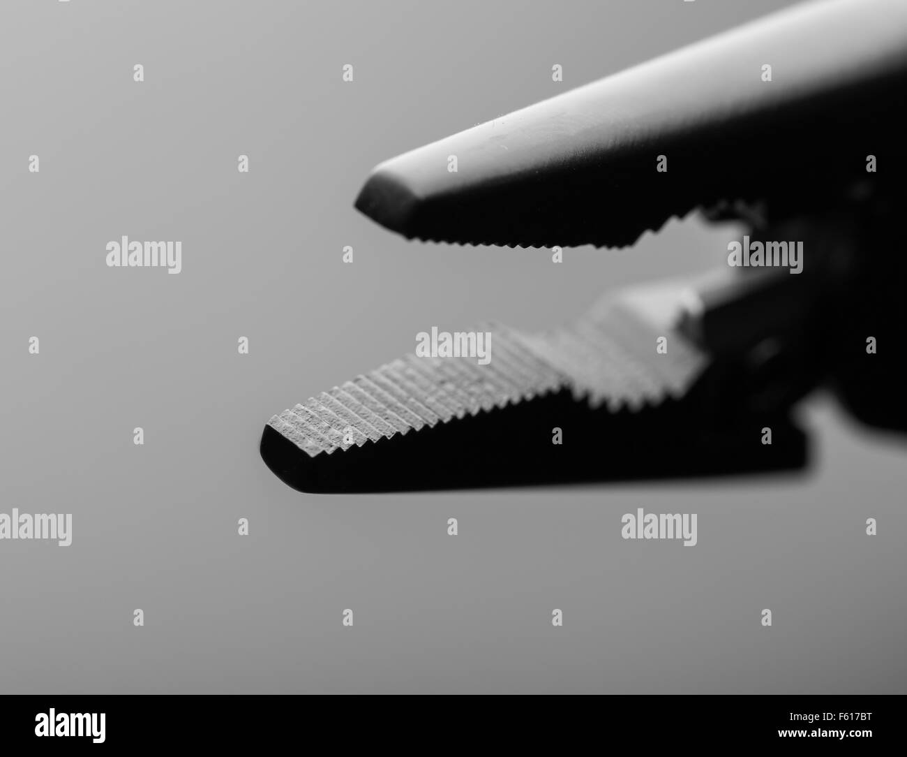 Pliers - The manual industrial tool. Closeup view Stock Photo - Alamy