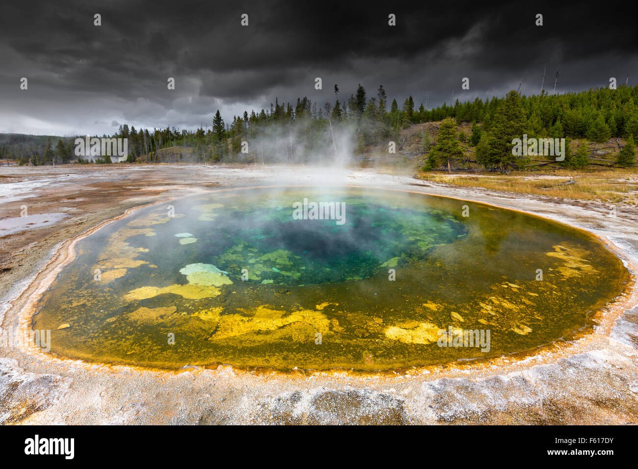 Beauty of yellowstone hi-res stock photography and images - Alamy