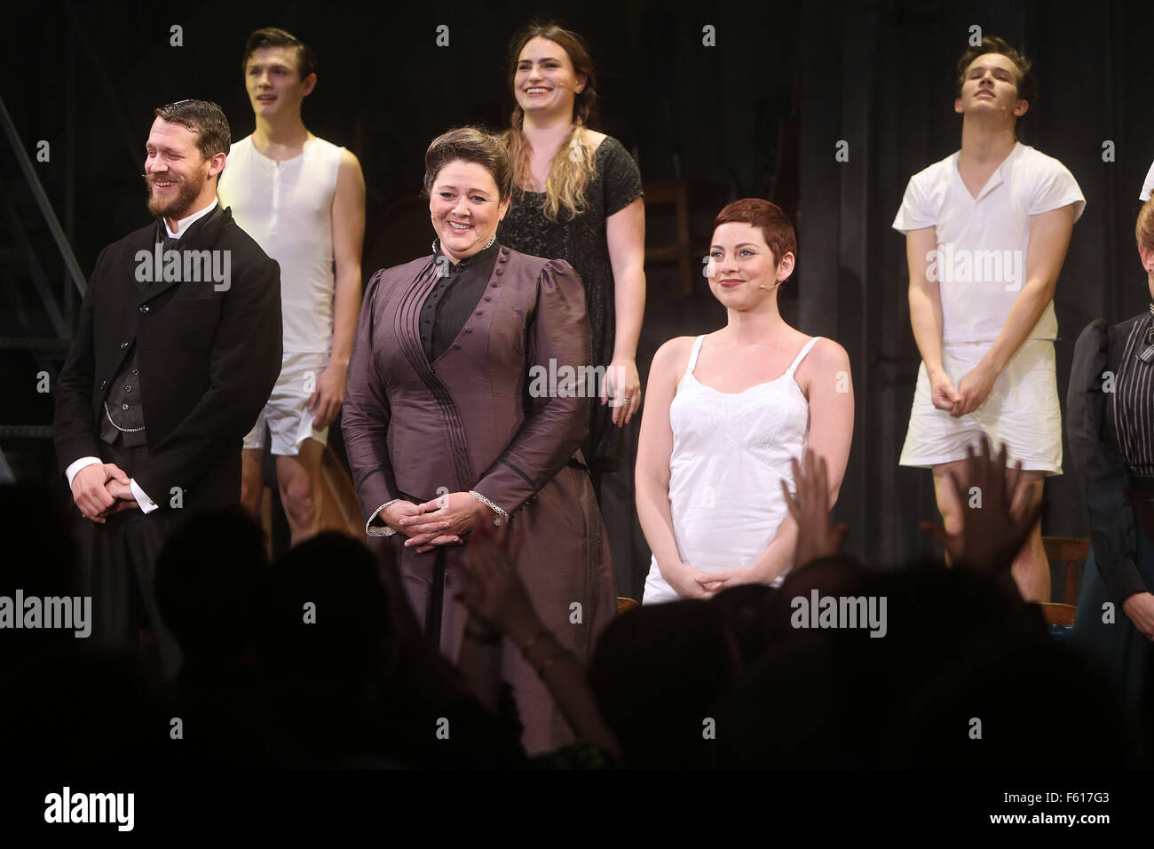 Opening night for Spring Awakening at the Brooks Atkinson Theatre ...