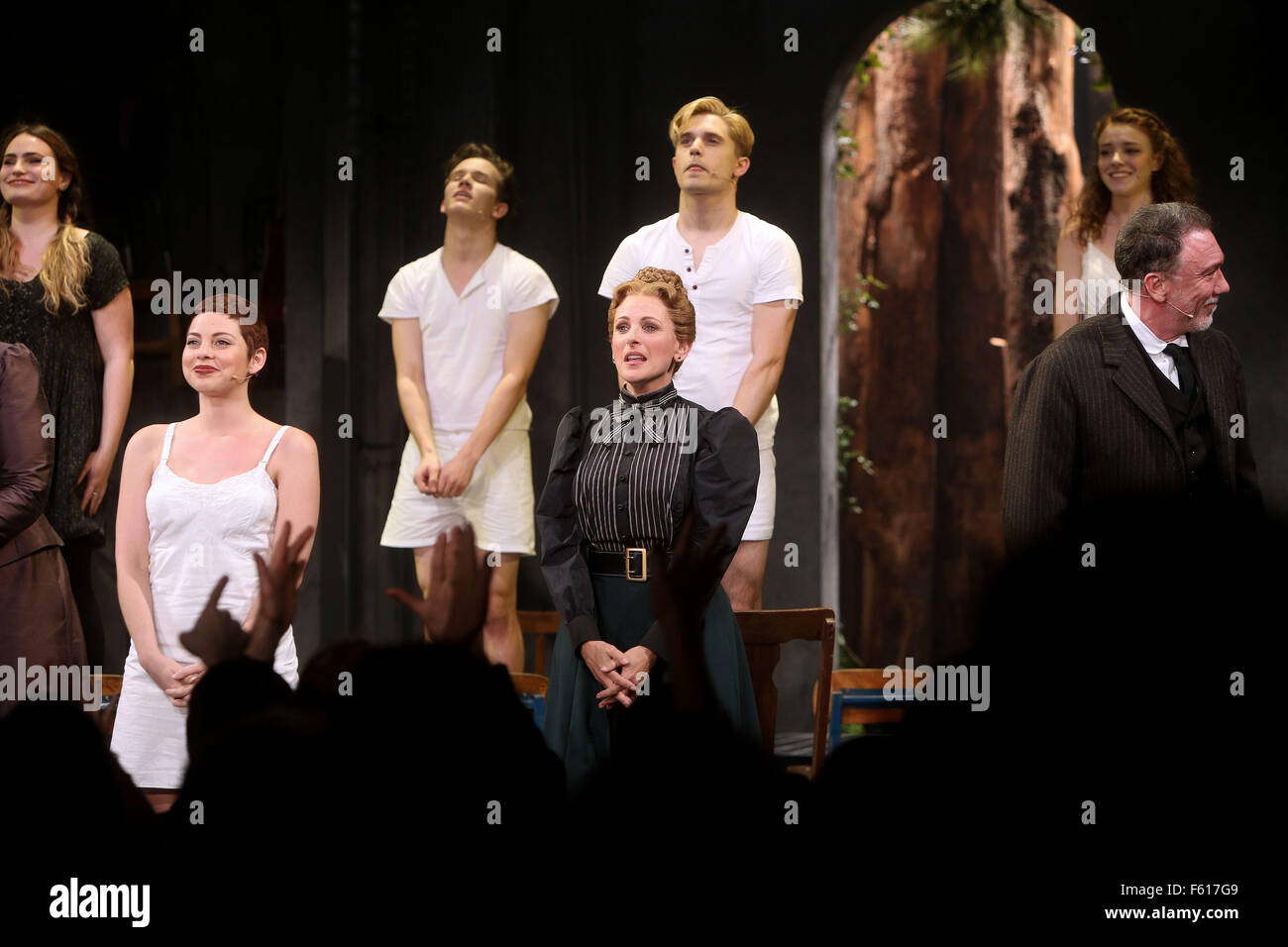 Opening night for Spring Awakening at the Brooks Atkinson Theatre ...