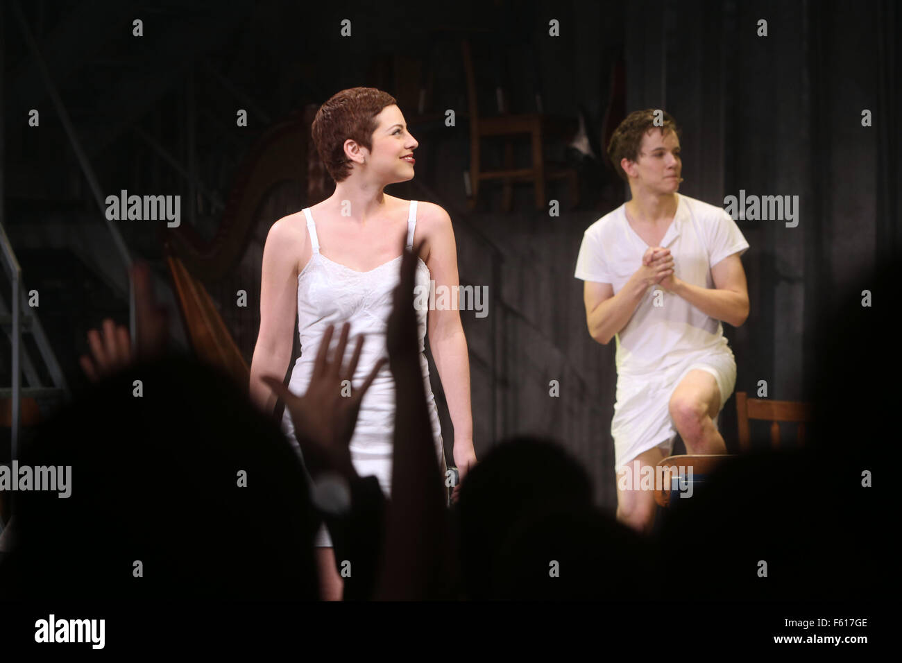 Opening night for Spring Awakening at the Brooks Atkinson Theatre ...