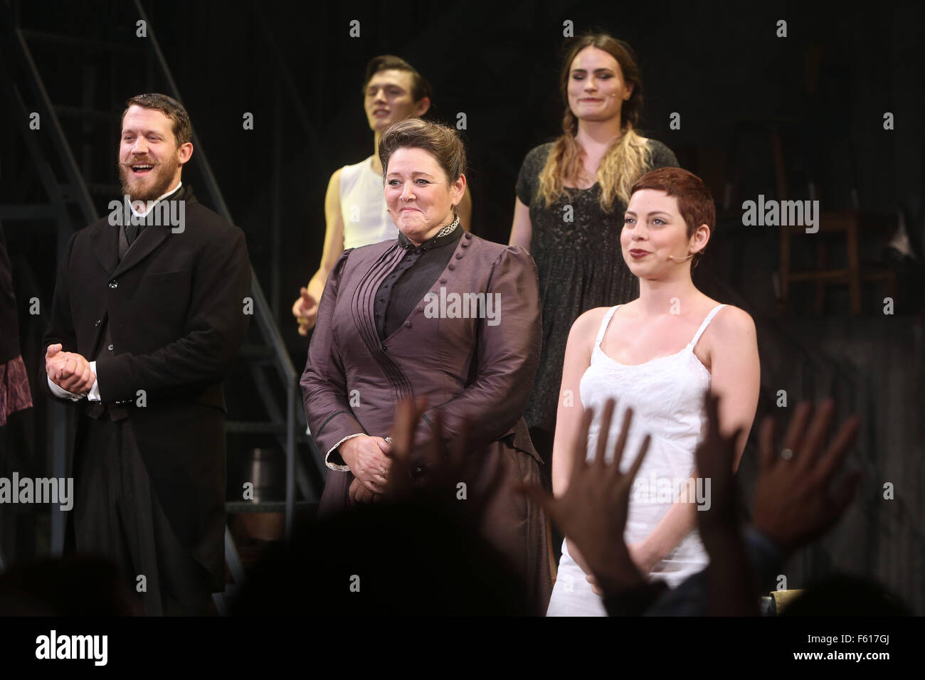 Opening night for Spring Awakening at the Brooks Atkinson Theatre ...