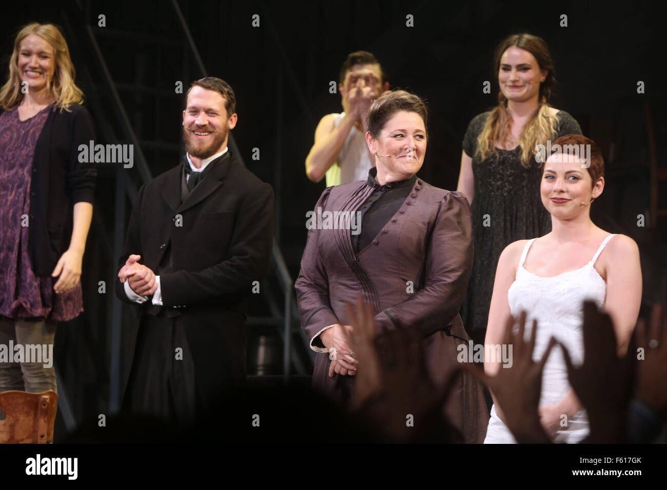 Opening night for Spring Awakening at the Brooks Atkinson Theatre ...
