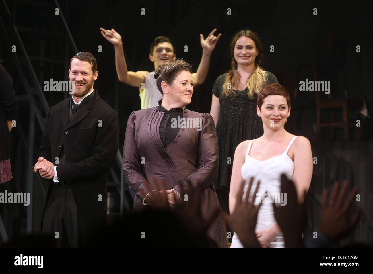 Opening night for Spring Awakening at the Brooks Atkinson Theatre ...