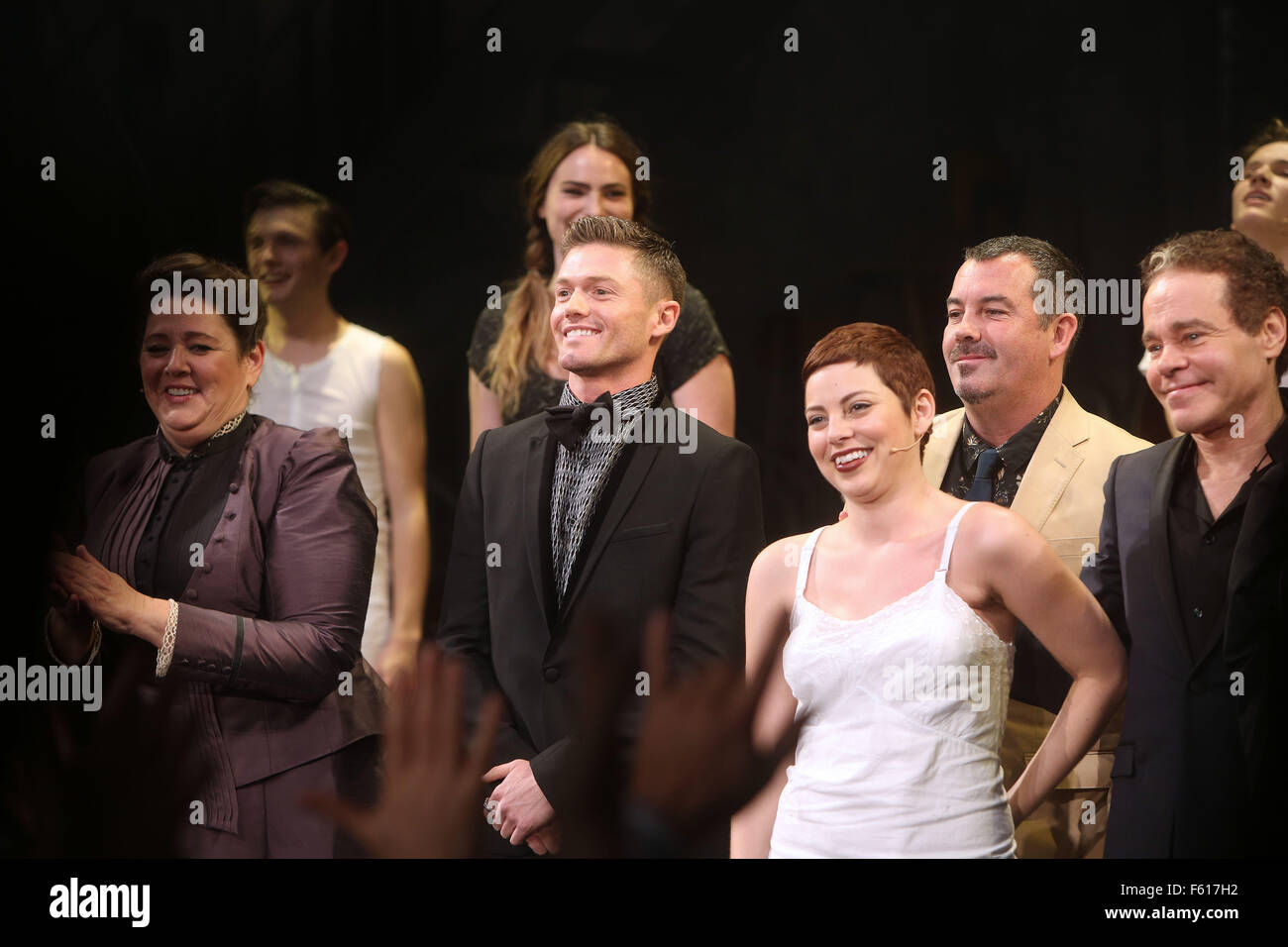 Opening night for Spring Awakening at the Brooks Atkinson Theatre ...