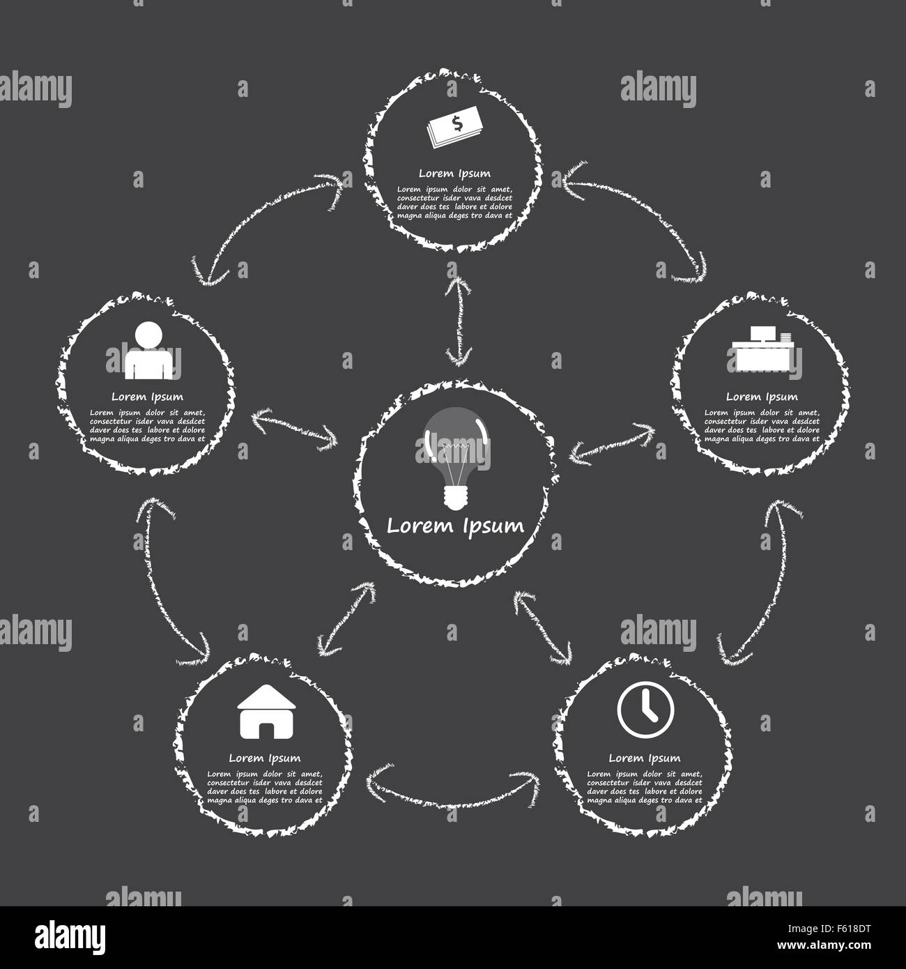 Infographic black and white hi-res stock photography and images - Alamy