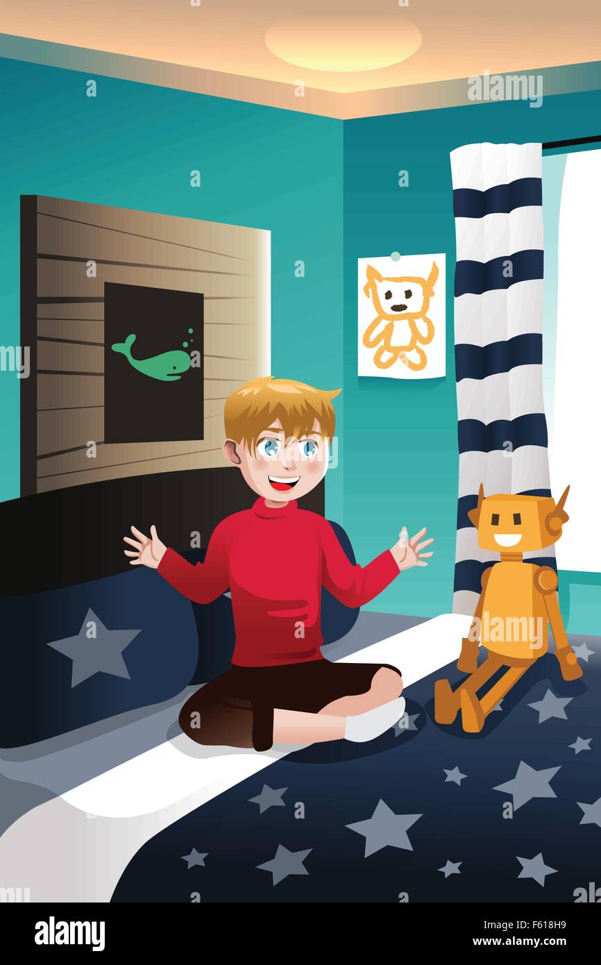 Imaginary friend Stock Vector Images - Alamy