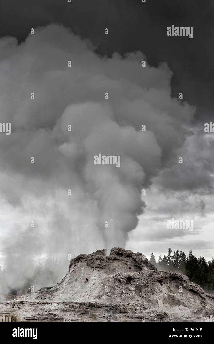 Geyser smoke hi-res stock photography and images - Alamy