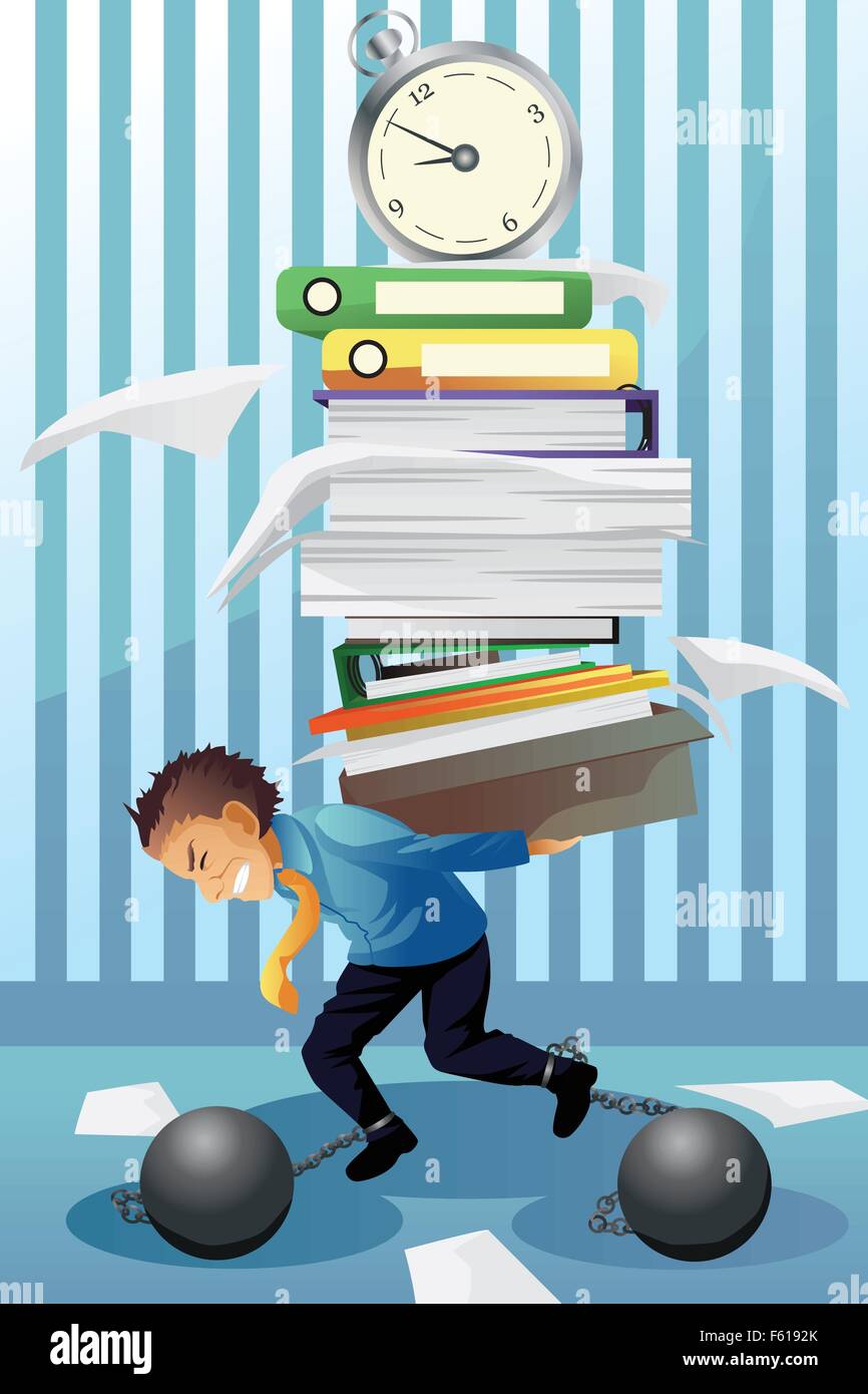 Workload Stock Vector Images - Alamy
