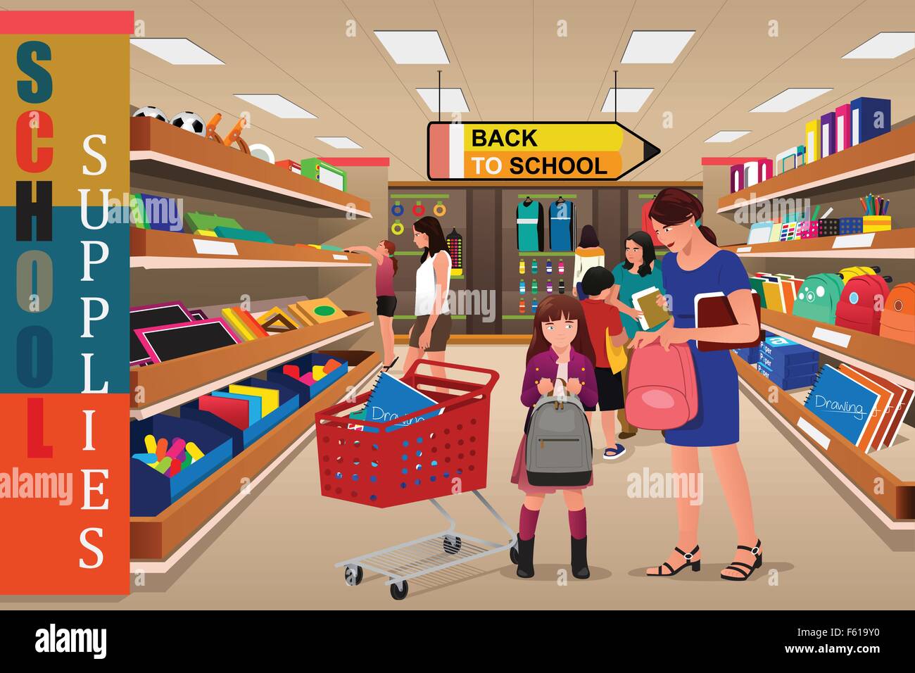 School Supplies Clipart For Kids