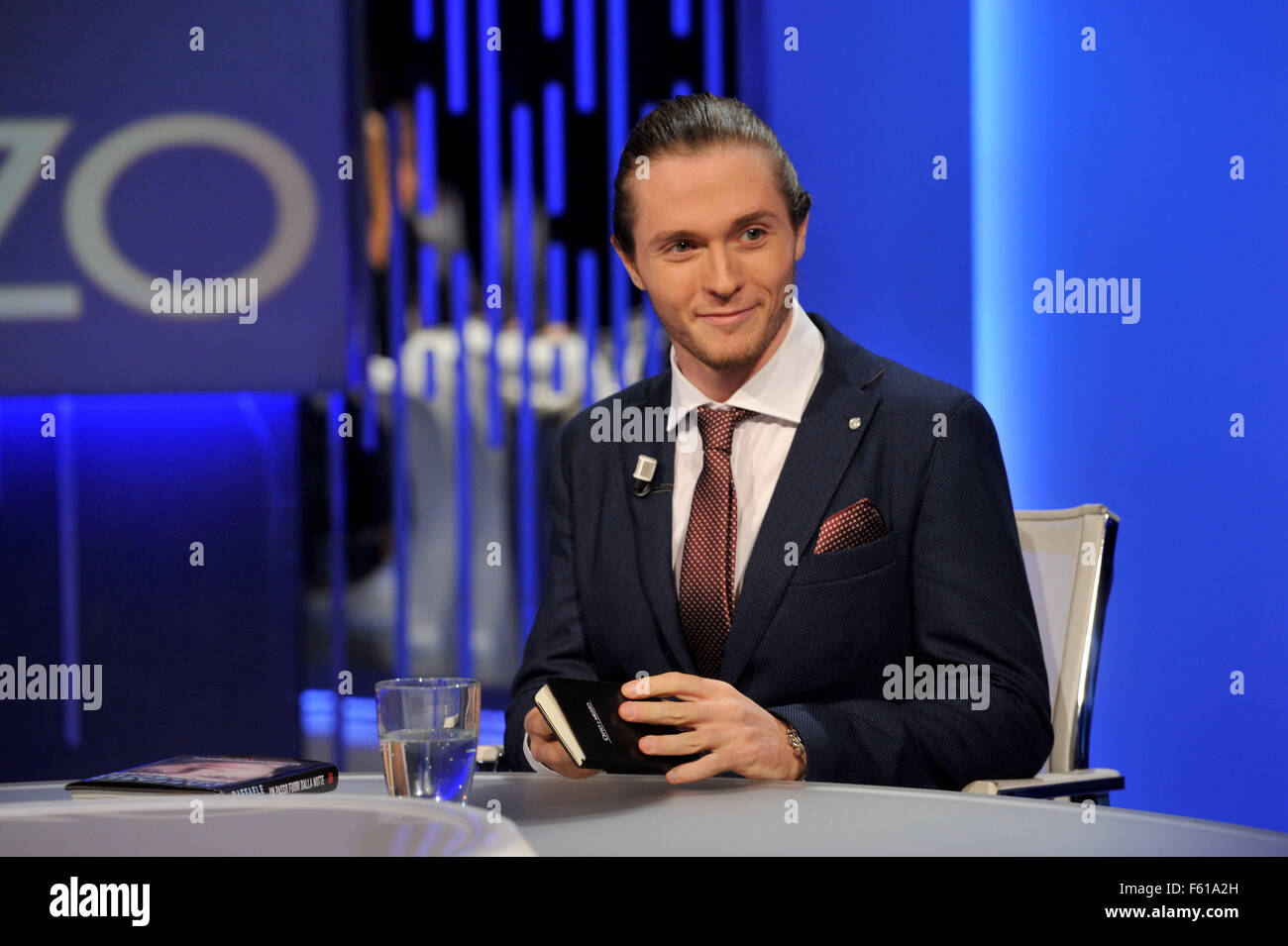 Raffaele Sollecito presents his new book 'Step out the night ...