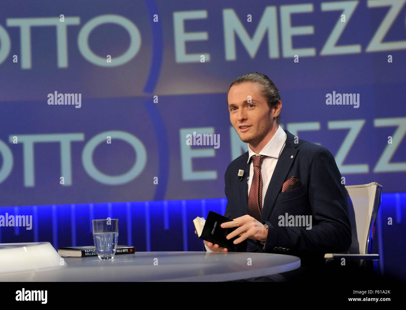 Raffaele Sollecito presents his new book 'Step out the night ...