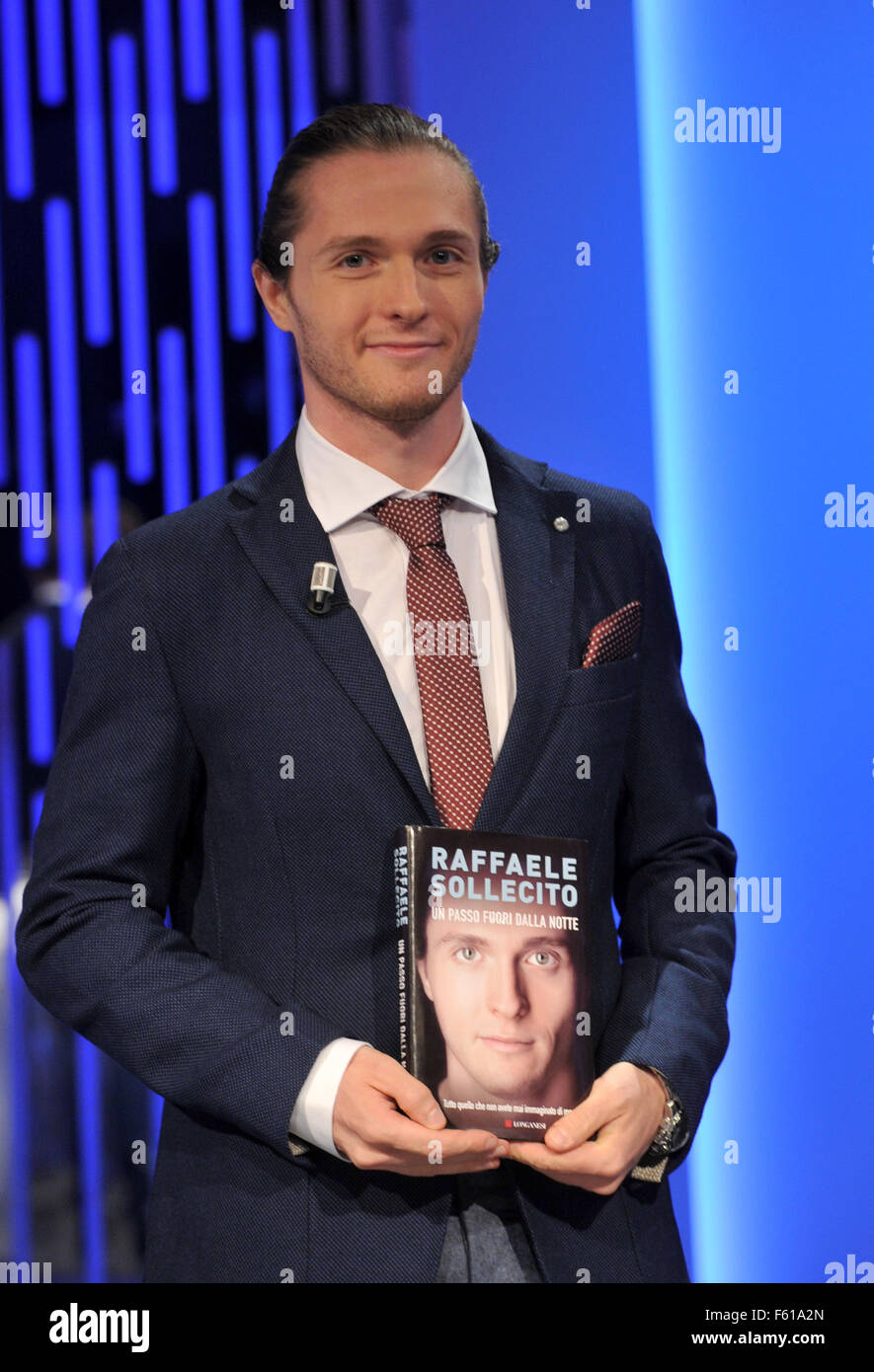 Raffaele Sollecito presents his new book 'Step out the night ...