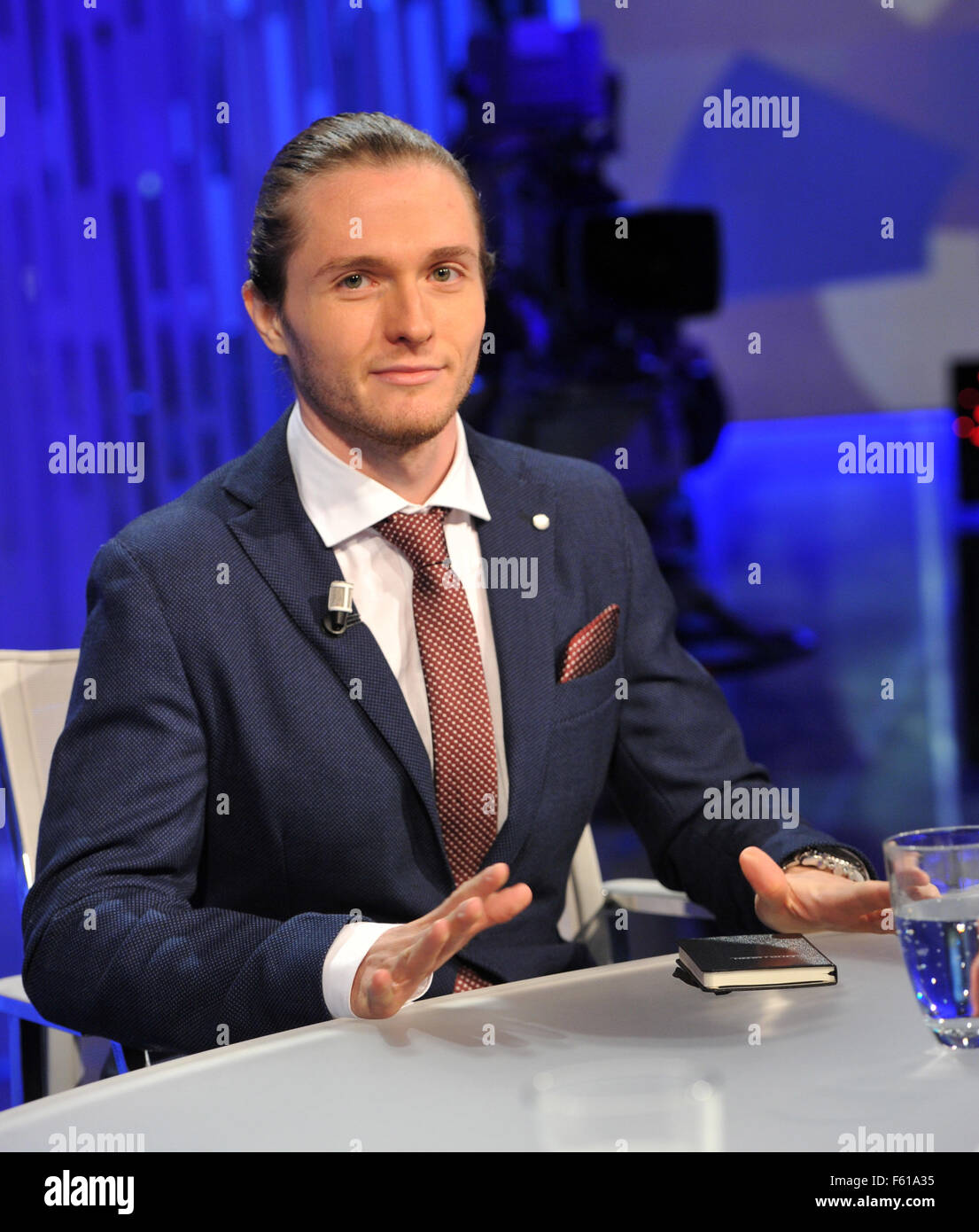 Raffaele Sollecito presents his new book 'Step out the night ...