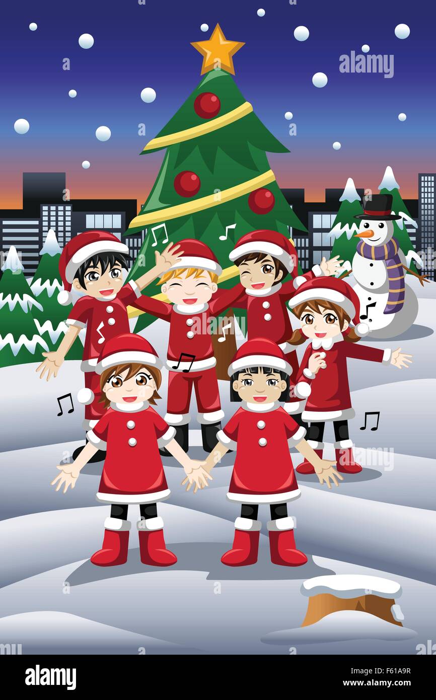 Children Singing Christmas