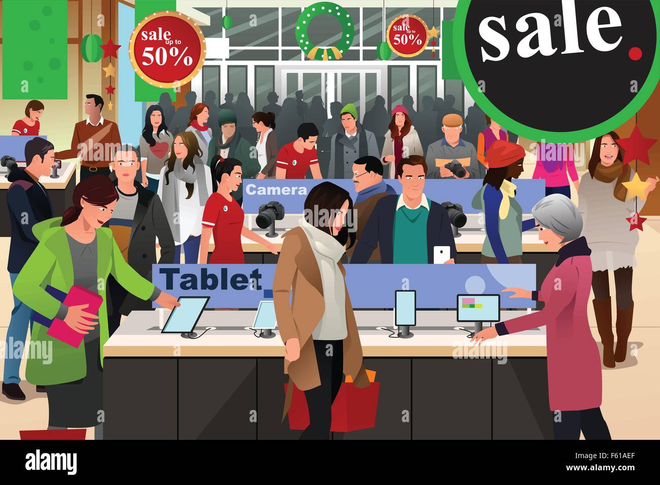 Electronics Store Clipart