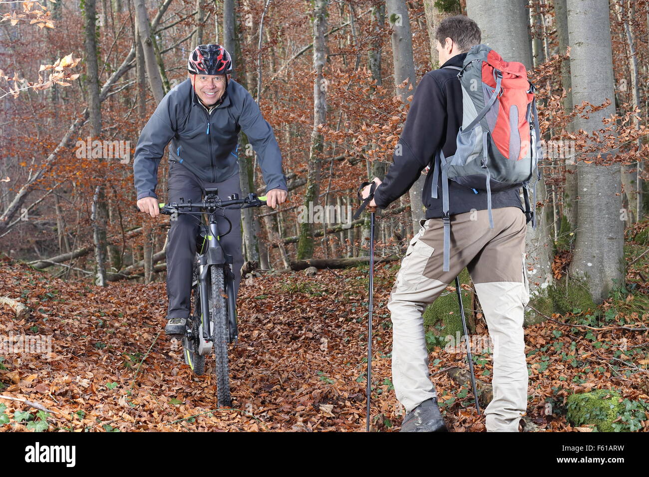 Excursion with electric mtb hi-res stock photography and images - Alamy