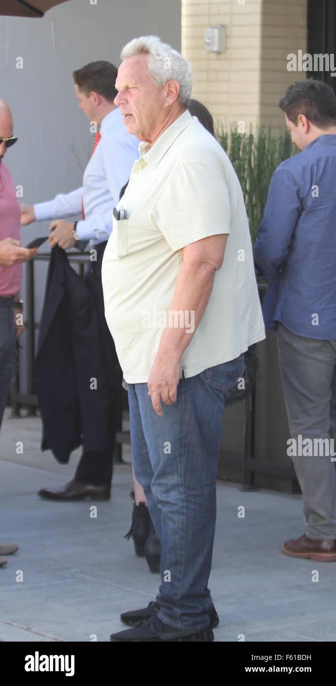 Film producer Steve Tisch has lunch in Beverly Hills Featuring: Steve ...