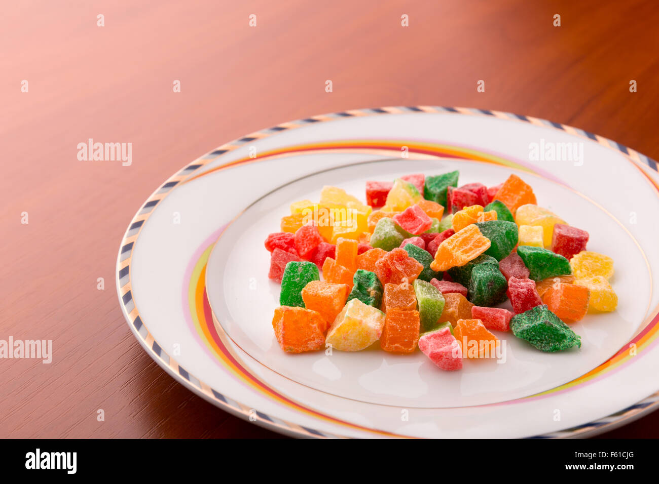 Heap candied citrus peel hi-res stock photography and images - Alamy